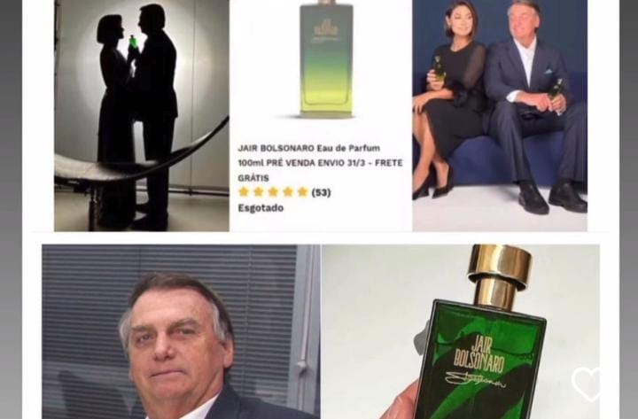 Perfume de Bolsonaro esgota em menos de 12h na pré-venda - Portal Jornal SE
