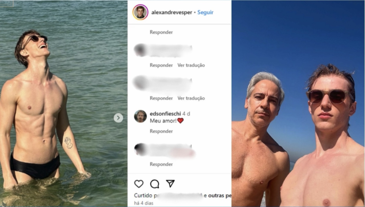 Ator Global de 60 anos se declara para namorado de 19 anos - Portal ...